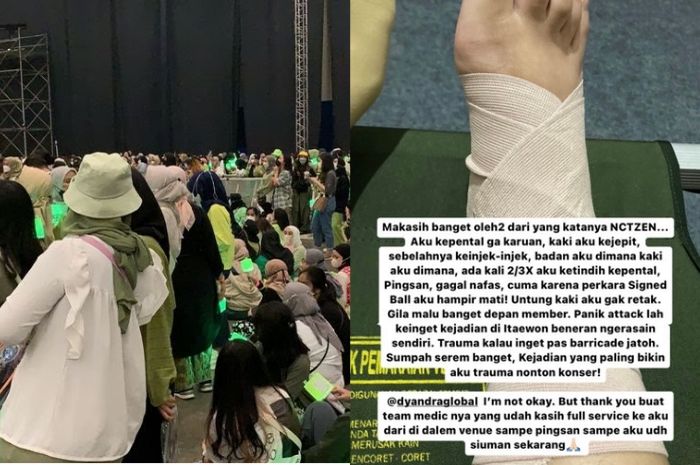 Konser NCT 127 Dihentikan Paksa, Korban Pingsan Angkat Bicara Ungkap Fakta Mengejutkan Ini: Gak ...