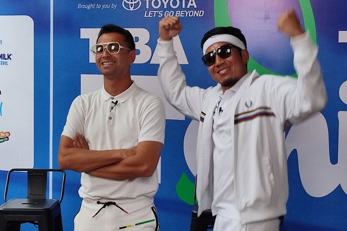 Menang Tenis Lawan Desta, Raffi Ahmad: Udah yang Penting Pukulan Masuk ... Menang Tenis Lawan Desta, Raffi Ahmad: Udah yang Penting Pukulan Masuk ...