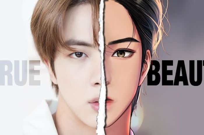 Percaya Diri Ini Reaksi Jin Bts Saat Disandingkan Dengan Karakter Suho Di Webtoon True Beauty