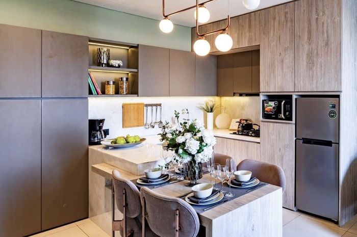 9 Foto Desain Dapur Mewah Tampak Kian Elegan Berkat Sentuhan Ini - Fotokita