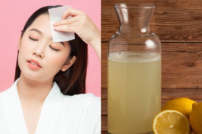 Malu Punya Wajah Penuh Minyak, Padahal Modal Air Lemon Bisa Bikin Muka ...