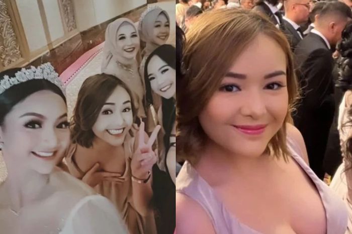 Bikin Netizen Malu Melihatnya, Gaun Amanda Manopo saat Jadi Bridesmaid Nikahan Glenca Chysara ...