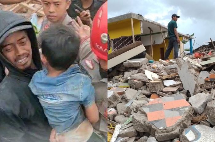 Masya Allah! Bocah 10 Tahun Selamat dari Gempa Cianjur Usai 3 Hari Tertimbun Puing, Begini ...