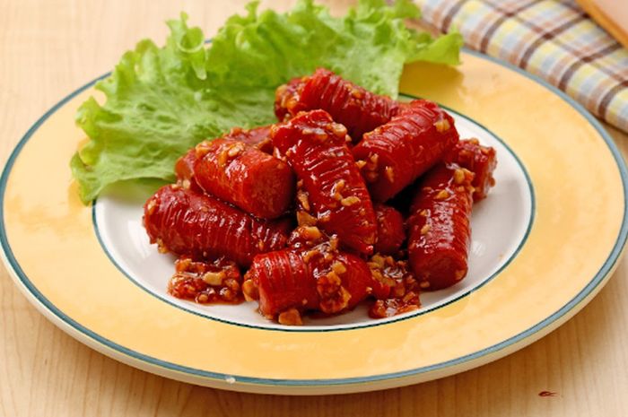 Resep Sosis Masak Saus Ini Bikin Sosis Biasa Jadi Camilan yang Lebih ...