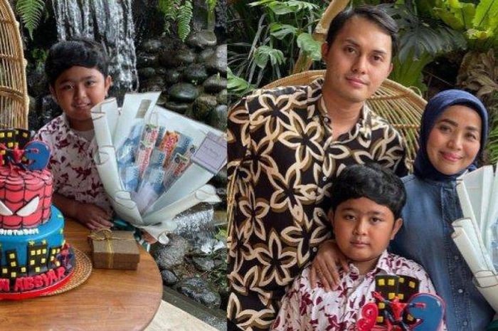 Intip Momen Perayaan Ulang Tahun ke-9 Falhan Abssar Anak Muzdalifah, Tetap Meriah Meski Tanpa Nassar