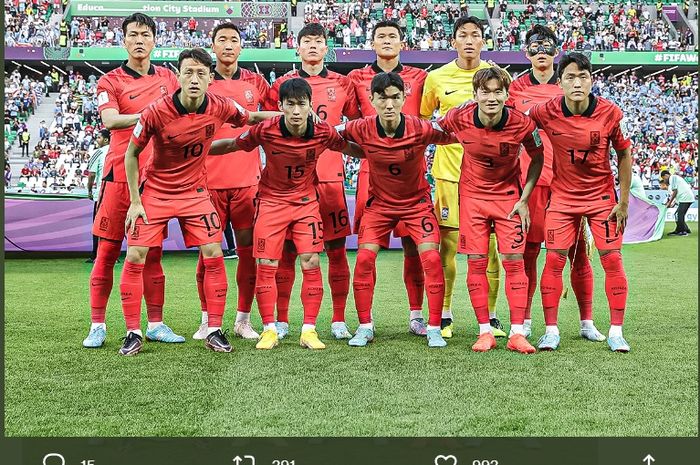 Timnas Korea Selatan di Piala Dunia 2022: Nama Pemain dan Nomor ...