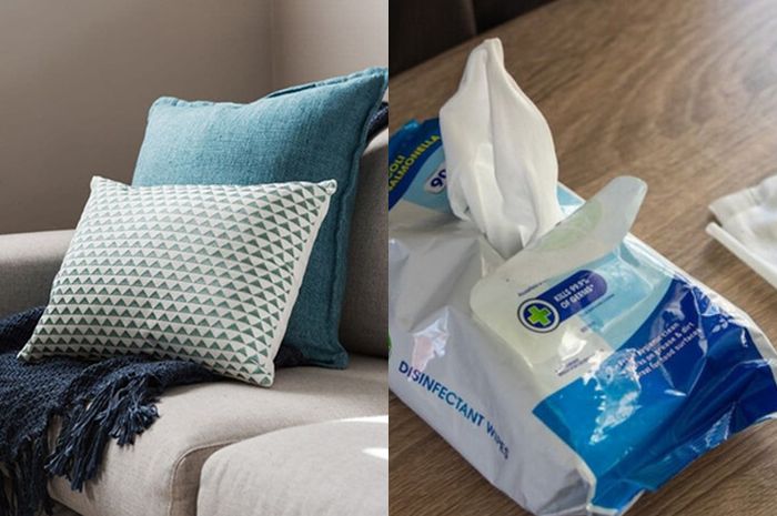 Cara Membersihkan Sofa Kotor Penuh Noda dengan Selembar Tisu Basah ...