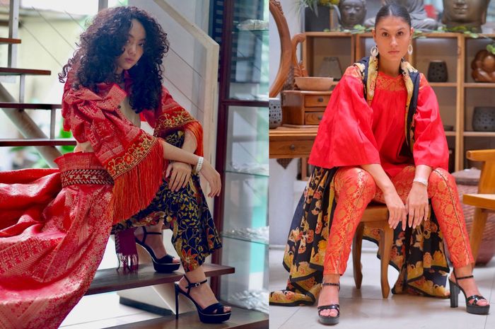 Padukan Batik Blora dan Tenun Palembang, Lia Mustafa Hadirkan Koleksi ...