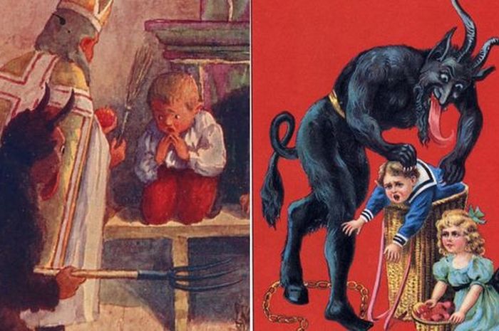 Krampus, Putra Dewi Nordik Hel yang Ditakuti Anak Kecil saat Natal ...