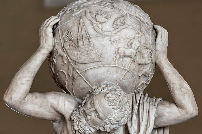 Inilah Atlas, Titan yang Dihukum Zeus Menopang Bumi dan Langit ...