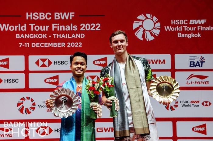 BWF World Tour Finals 2022 - Doa Anthony Usai Tutup Tahun dengan Raihan Runner-up - Bolasport.com