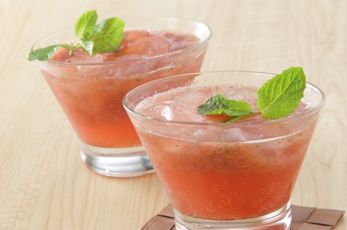 Resep Strawberry Squash Mint, Minuman Segar Untuk Di Akhir Pekan yang ...