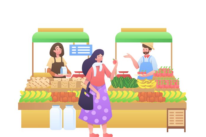 Jenis-Jenis Pasar Berdasarkan Motif Pembelian, Ada Pasar Konsumen ...