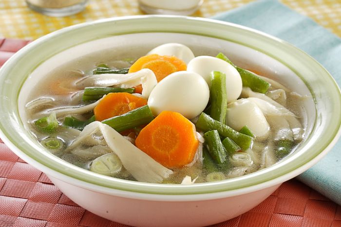 Contek Resep Sup Sayur Telur Puyuh Enak Dengan Kuah Gurih Untuk ...