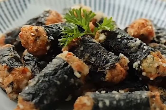 Resep Ayam Udang Gulung Rumput Laut Ala Chef Devina Hermawan, Cocok ...