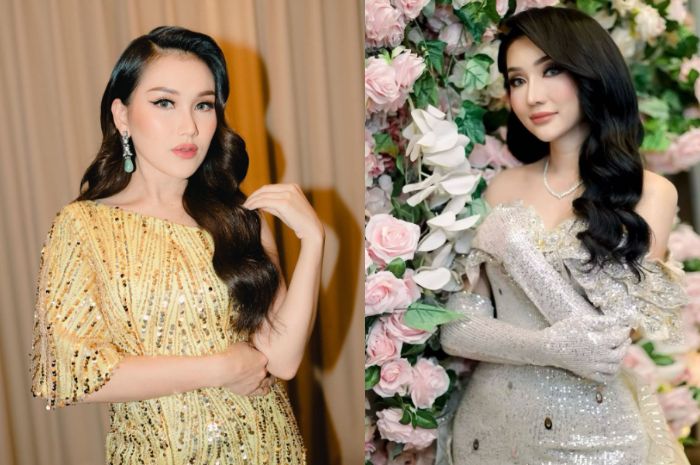 Ayu Ting Ting Dandan Seksi Pakai Gaun Kemben Ala Cewek Korea Wajahnya 4500