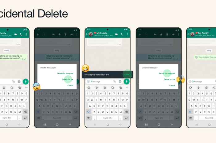 WhatsApp Kenalkan Fitur Untuk Batalkan 'Delete for Me' Pada Pesan Chat ...