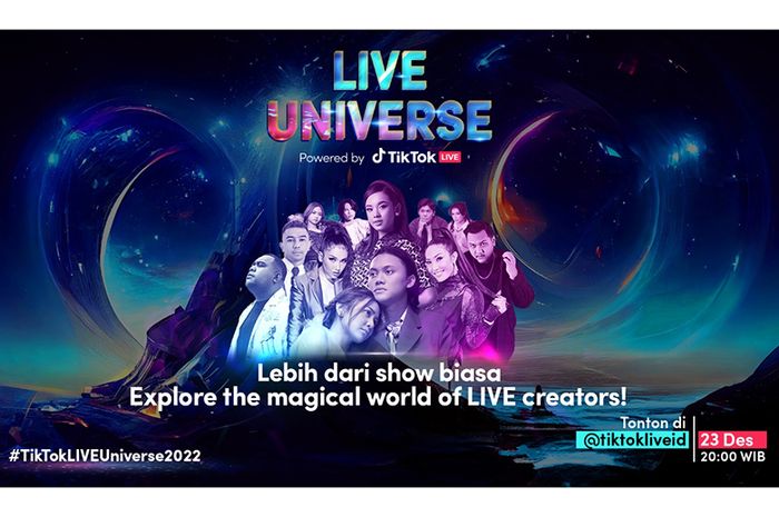 TikTok LIVE Gelar LIVE Universe, Sajikan Panggung Kolaborasi Akhir ...