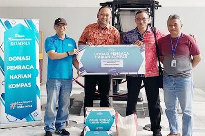 Yayasan Dana Kemanusiaan Kompas Salurkan Logistik Dapur Umum untuk Bantu Korban Gempa Cianjur ...