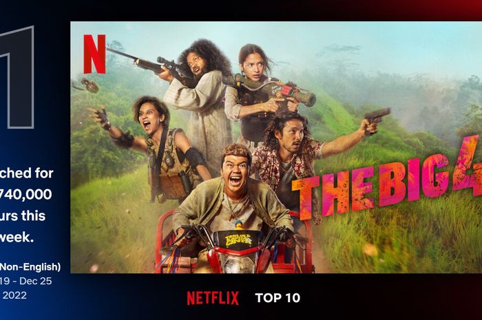 Baru Dua Pekan Tayang, The Big 4 Masuk Top 10 Global Netflix Non ...