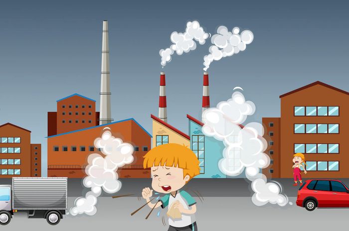 5 Masalah Kesehatan Akibat Polusi Udara yang Tak Boleh Diremehkan - Kids