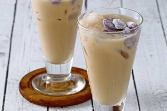 Resep Teh Susu Bubble Ubi Ungu, Minuman Segar Dengan Tambahan Bubble ...