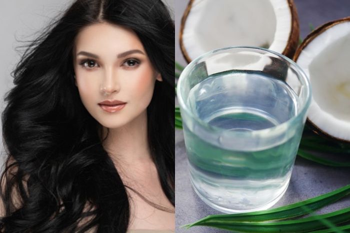 Manfaat Ajaib Air Kelapa untuk Kesehatan Rambut, Bikin Berkilau dan Tebal Kalau Digunakan ...