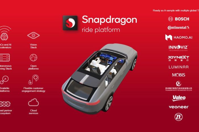 Sasar Perusahaan Otomotif, Qualcomm Kenalkan Snapdragon Ride Platform ...