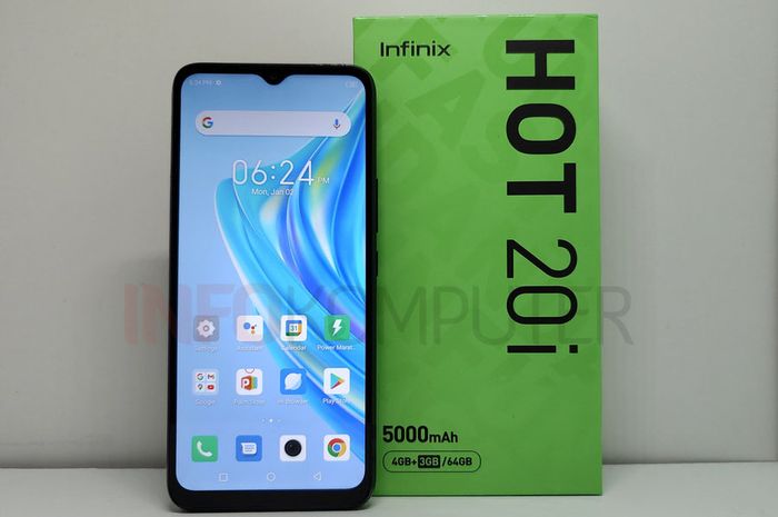 Hands-on Infinix Hot 20i: Entry Level dengan Memori dan Baterai Besar - Info Komputer