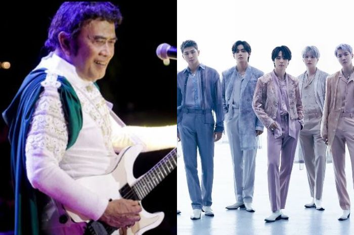 Rhoma Irama Nekat Nyanyi Lagu BTS yang Susah Ini di Acara Live TV, sang Raja Dangdut Disebut ...