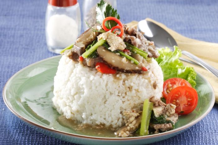Resep Nasi Siram Cah Sapi Enak Dan Sederhana, Untuk Menu Makan Siang ...