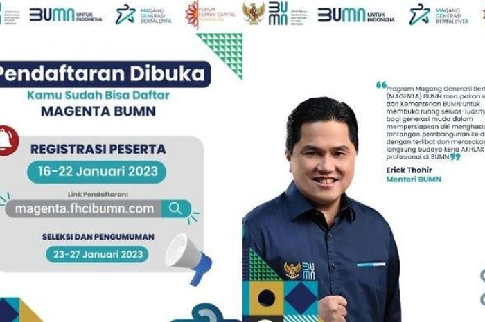 Segini Besar Gaji Progam Magang Magenta BUMN, Bisa Langsung Bekerja ... Segini Besar Gaji Progam Magang Magenta BUMN, Bisa Langsung Bekerja ...