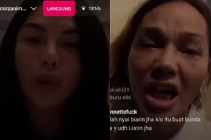 Cekcok saat Live Instragam, Nikita Mirzani Sebut Bunda Corla Bak Diperalat Ivan Gunawan dan ...