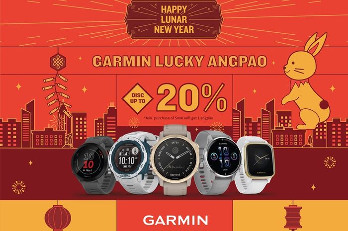 Garmin Hadirkan Promo Imlek Diskon Hingga 20 Persen, Ini Produknya ...