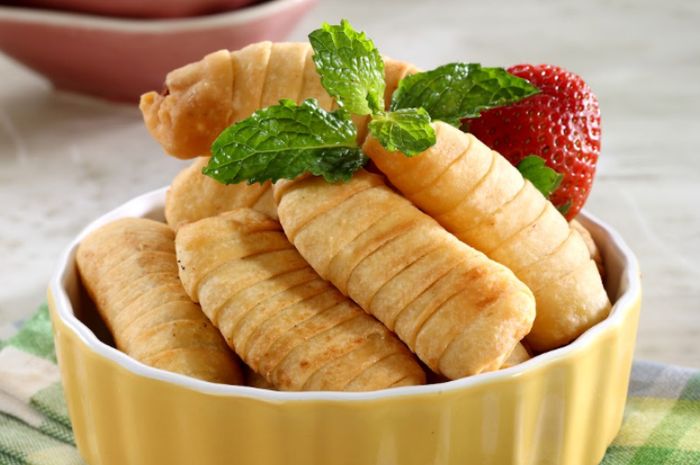 Resep Pisang Molen Mini, Camilan Berbahan Dasar Pisang Dengan Lapisan ...