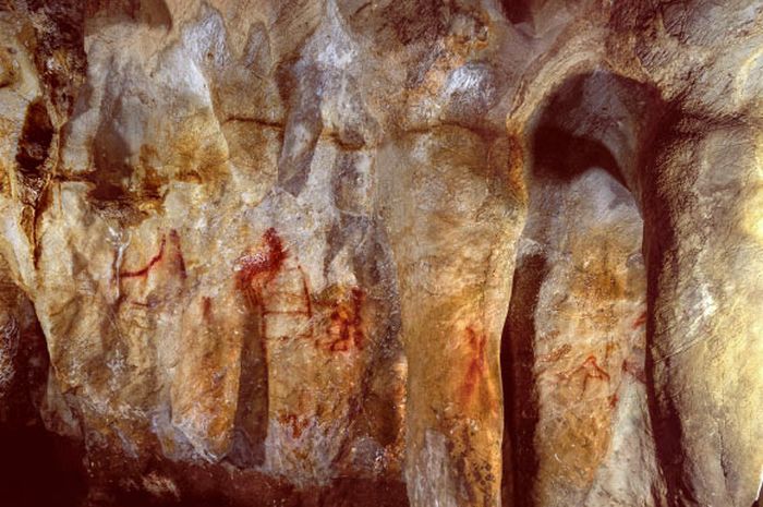 Gambar Cadas Gua ini Dianggap Seni Tertua Karya Neanderthal - National ...