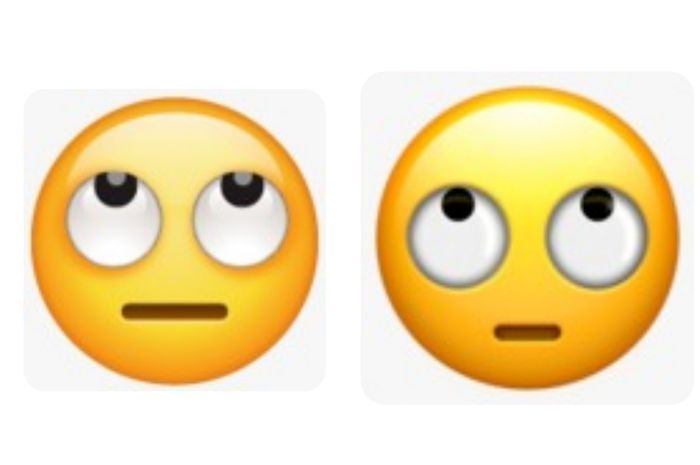 Ternyata Emoji Mata Melihat ke Atas Bukan Berarti Bingung, Ini Makna ...