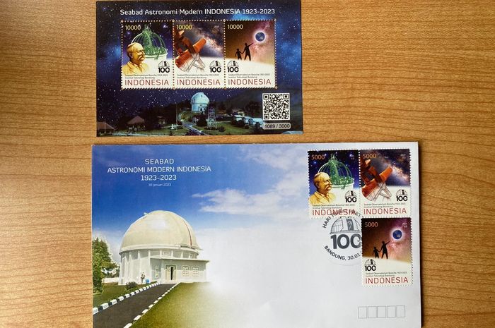 Cerita Filosofis dalam Desain Prangko 100 Tahun Observatorium Bosscha ...