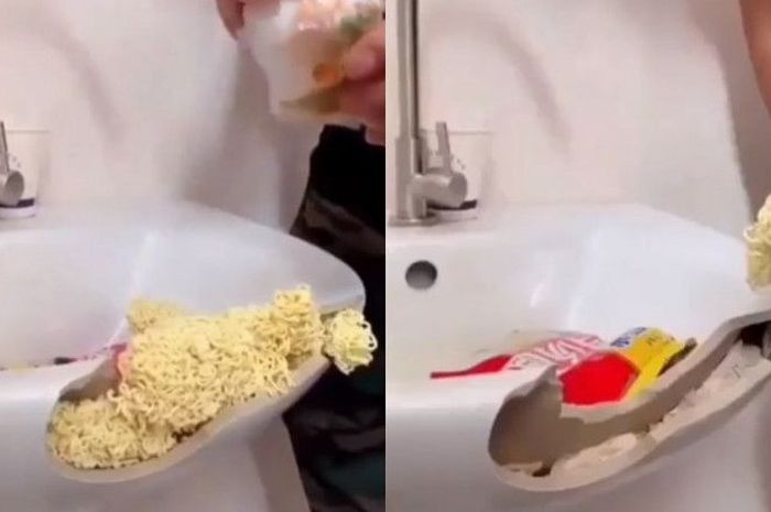Trik Memperbaiki Dinding Wastafel Pecah dengan Mi Instan, Sekarang Bisa Ucapkan Selamat Tinggal ...