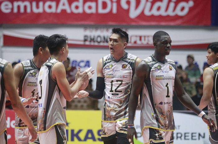 Proliga 2023 - Petik Kemenangan di Laga Terakhir, Surabaya BIN Samator ...