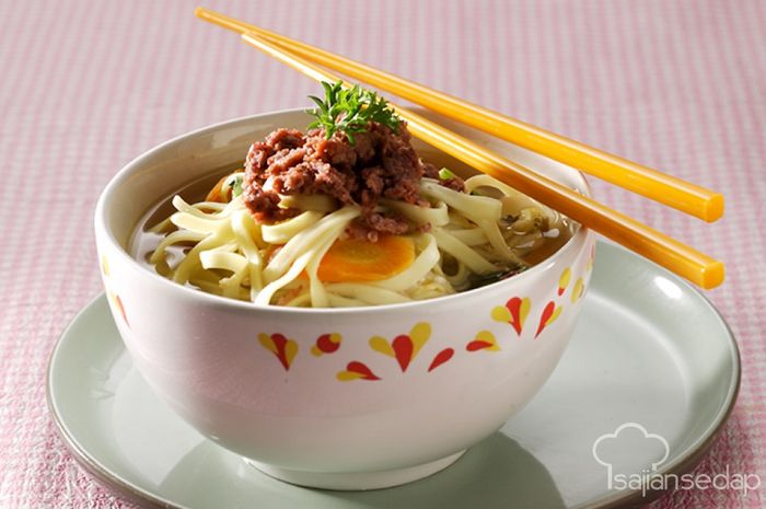 Resep Mi Kuah Tabur Kornet, Lezat dan Praktis Dibuat - Nova