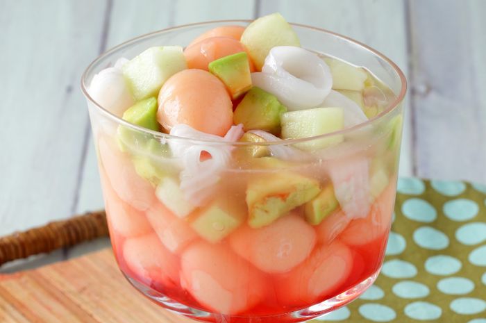 Resep Es Jeli Susu, Minuman Dingin Berwarna-Warni Dari Buah Segar ...