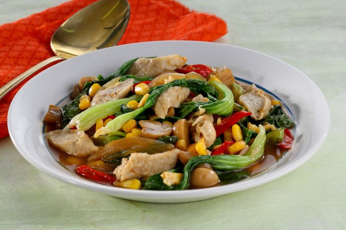 Resep Pokcoy Tumis Otak-Otak Enak Dan Praktis yang Bisa Dibuat Dalam ...