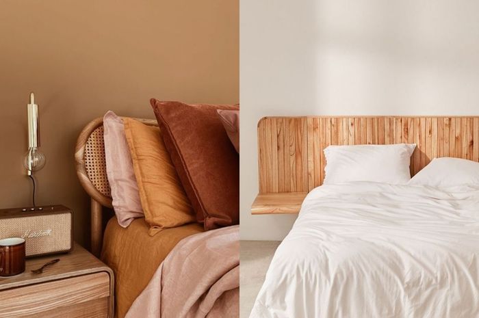 4 Inspirasi Headboard Kayu untuk Kamar Tidur - iDEA