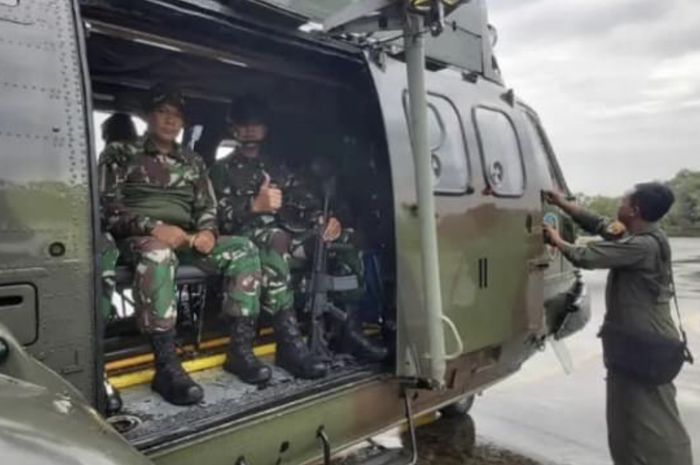 Canggih! Ini Potret Heli Super Puma yang Evakuasi Kapolda Jambi Tanpa Mendarat - Fotokita