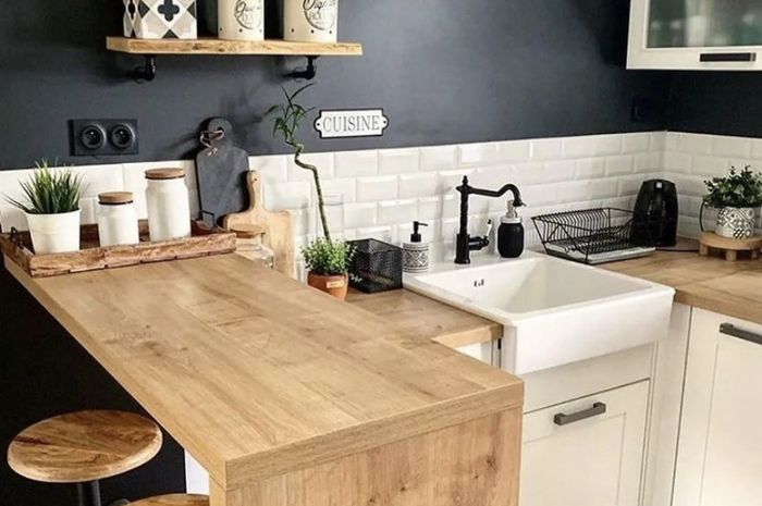 Tampilan Dapur Sempit Tetap Prima, Ini Lho Cara Cepat Bebersih Saat ...