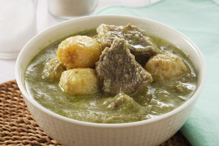 Resep Daging Opor Hijau, Modifikasi Menu Tradisional Sedap Untuk Jamuan ...