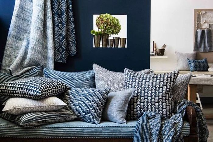 Cara Memanfaatkan Warna Biru Indigo di Interior Rumah - iDEA