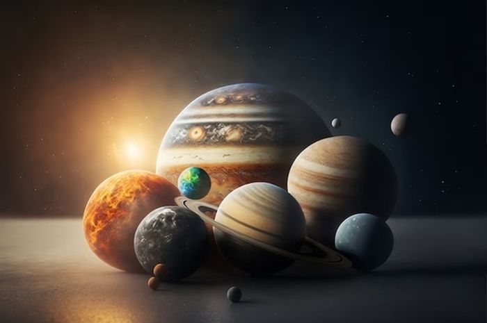 Beragam Warna-Warna Planet di Tata Surya, dari Abu-Abu sampai Biru ...
