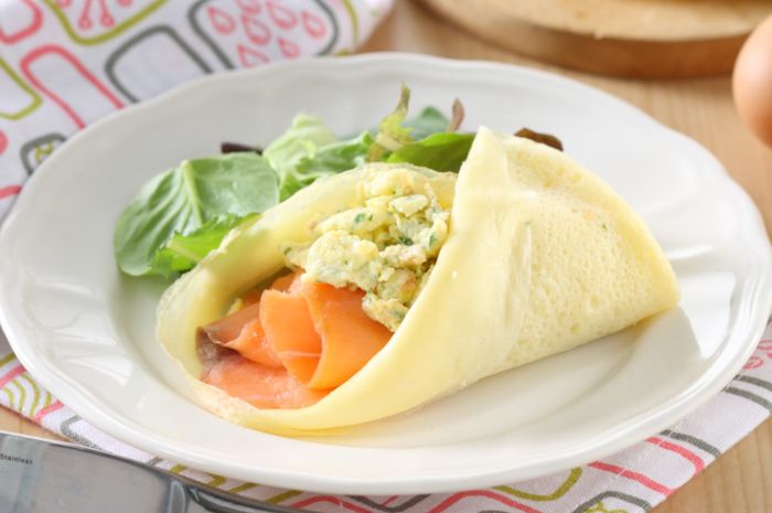 Resep Crepe Isi Scrambled, Menu Sarapan Praktis yang Pasti Memuaskan ...